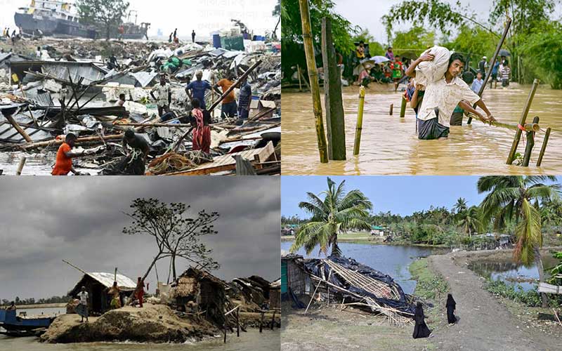 Due to the adverse effects of natural disasters, the progress of ...