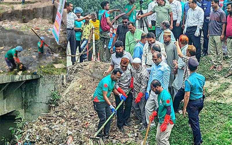 Shyamasundari canal at Rangpur came back to life with BD Clean campaign - The Green Page